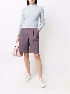 AMI Paris De Coeur Cashmere Sweater - Blue