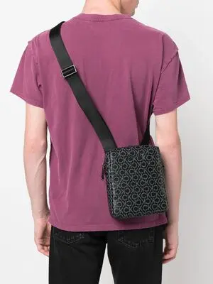 Calvin Klein Monogram Reporter Messenger Bag