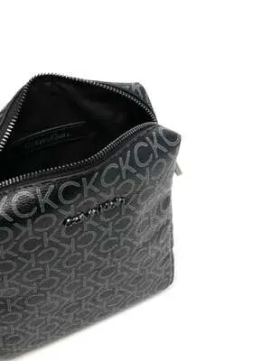 Calvin Klein Monogram Reporter Messenger Bag