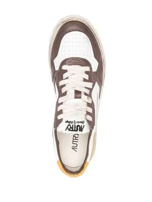 AUTRY Super Vintage Colour-block Sneakers