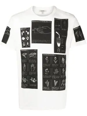 PHIPPS All-over Graphic-print T-shirt - White