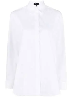 Theory Long-sleeve Button-up Shirt