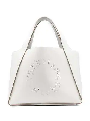 Stella McCartney Logo Tote Bag - White