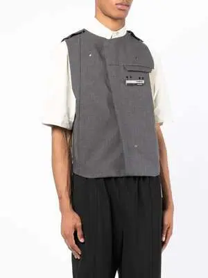 A-COLD-WALL* Panelled Gilet - Grey
