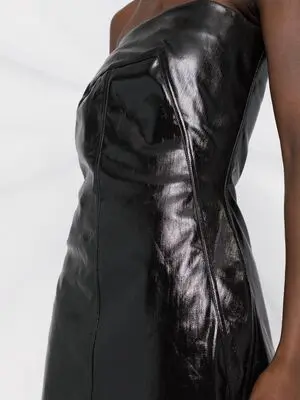 Rick Owens Square-neck Strapless Dress