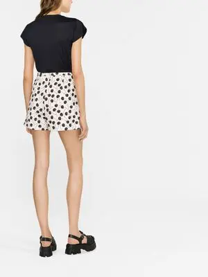 Red Valentino Cherry-print Mini Skort