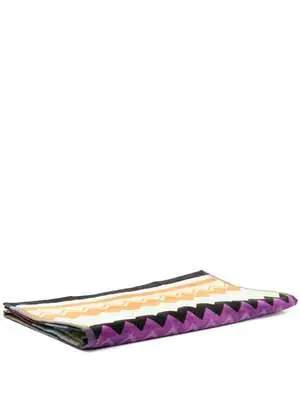 Missoni Giacomo All-over Zigzag Print Towel