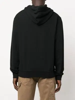 Dsquared2 Globetrotter Logo-print Hoodie - Black