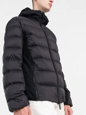 Moncler Hooded Goose Down Jacket - Black