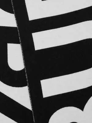 Burberry Logo-jacquard Wool Scarf