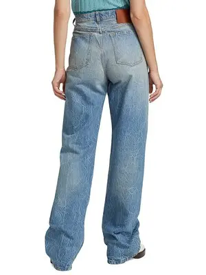 Victoria Beckham Mia High-rise Wide Leg Jeans Size