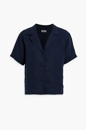 Onia Linen-gauze Vacation Shirt