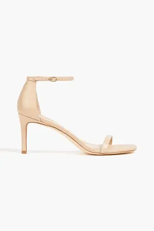 STUART WEITZMAN Amelina 75 Leather Sandals - Blush