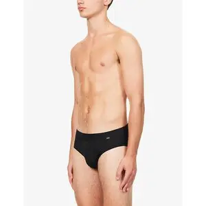 Hanro Logo Stretch-jersey Briefs