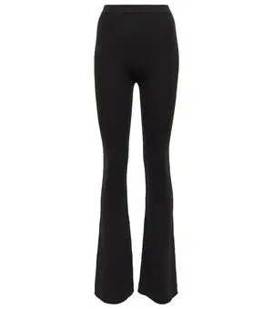 Rick Owens Rib-knit Wool-blend Pants