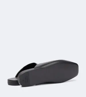 Balenciaga Cosy Bb Leather Slippers