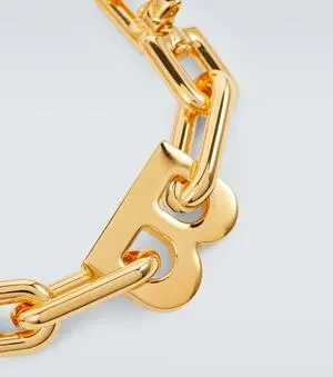 Balenciaga B Chainlink Bracelet - Gold