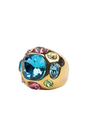 KENNETH JAY LANE Gemstone Fashion Ring - Aqua