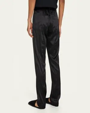 TOM FORD Silk Logo Pajama Pants