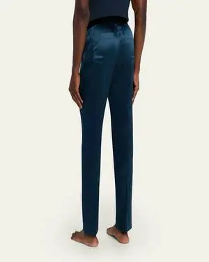 TOM FORD Silk Logo Pajama Pants