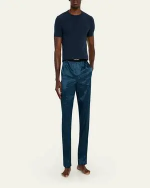 TOM FORD Silk Logo Pajama Pants