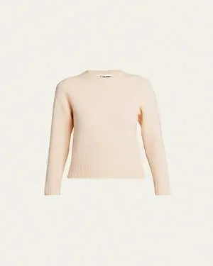 JIL SANDER Round-neck Wool Sweater
