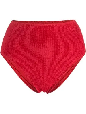 Bond Eye High-waisted Bikini Bottom - Red