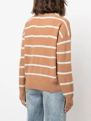 Rag & Bone Striped Cashmere Jumper