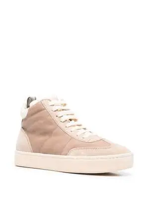 Officine Creative Panelled High-top Sneakers