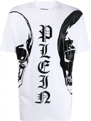 Philipp Plein Short Sleeve T-shirt - White