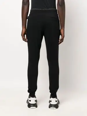 Philipp Plein Logo-patch Track Pants - Black
