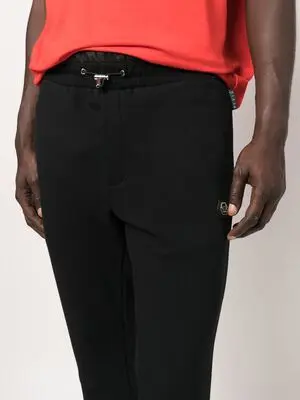 Philipp Plein Logo-patch Track Pants - Black
