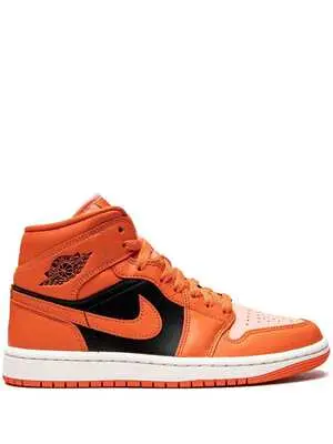 JORDAN Air 1 Mid Se Sneakers - Orange