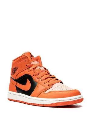 JORDAN Air 1 Mid Se Sneakers - Orange