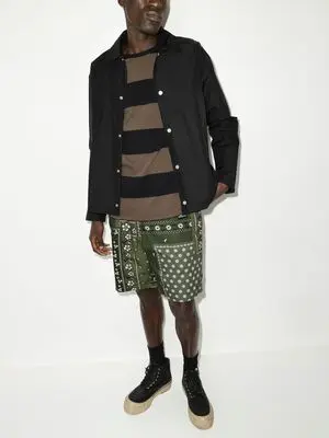 NEIGHBORHOOD Bandana Patchwork Bermuda Shorts