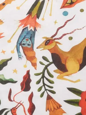 La DoubleJ Jungle Book Table Mats - White