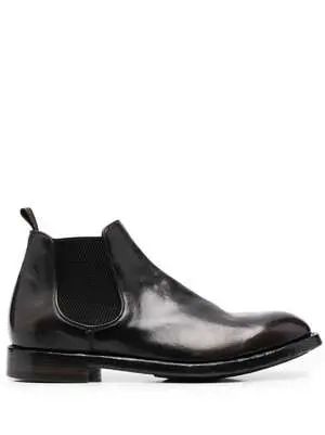 Officine Creative Almond Toe Boots For Men