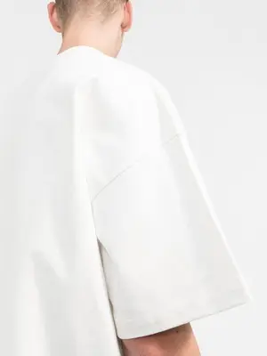JIL SANDER Logo-print Cotton T-shirt - White