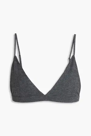 JOSEPH Mélange Cashmereblend Bra Top