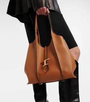 TOD'S Timeless Medium Leather Tote