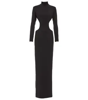 MONOT Mônot Cutout Crêpe Gown
