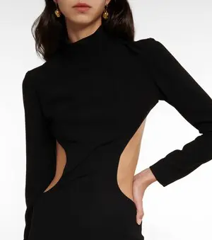 MONOT Mônot Cutout Crêpe Gown