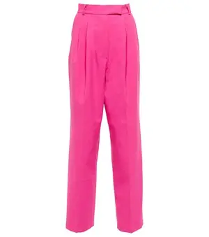 Women's High Waisted Pink Pants