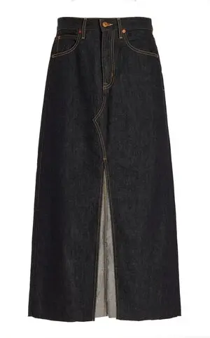 SLVRLAKE Worker Denim Maxi Skirt
