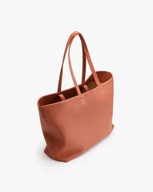Cuyana Leather Tote Bag Terracotta