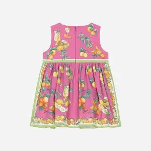Dolce & Gabbana Citrus-print Poplin Midi Dress