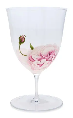 Giambattista Valli Painted Water Glass - Multi
