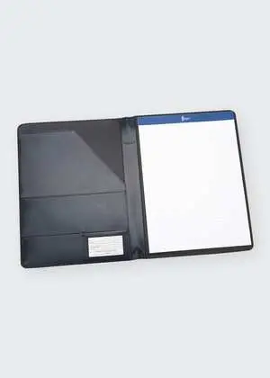 ROYCE NEW YORK Executive Leather Writing Portfolio, Personalized One-color