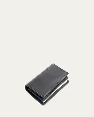 ROYCE NEW YORK Personalized Leather Notepad Organizer Wallet