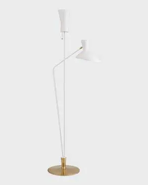 VISUAL COMFORT & CO. Austen Large Dual Function Floor Lamp By Aerin One-color